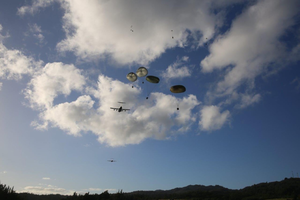 25th Sustainment Brigade validates 'Water in a Box' airdrop ...