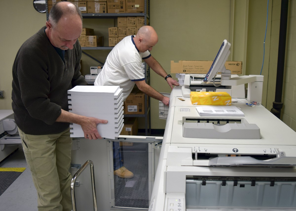 Printers provide paper products on post | Article | The United States Army