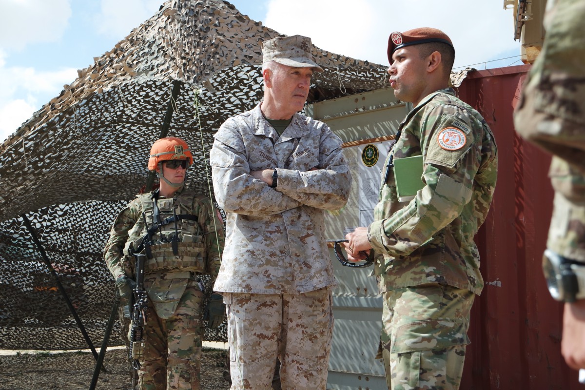 The Chairman of the Joint Chiefs of Staff Visits Task Force Sinai ...