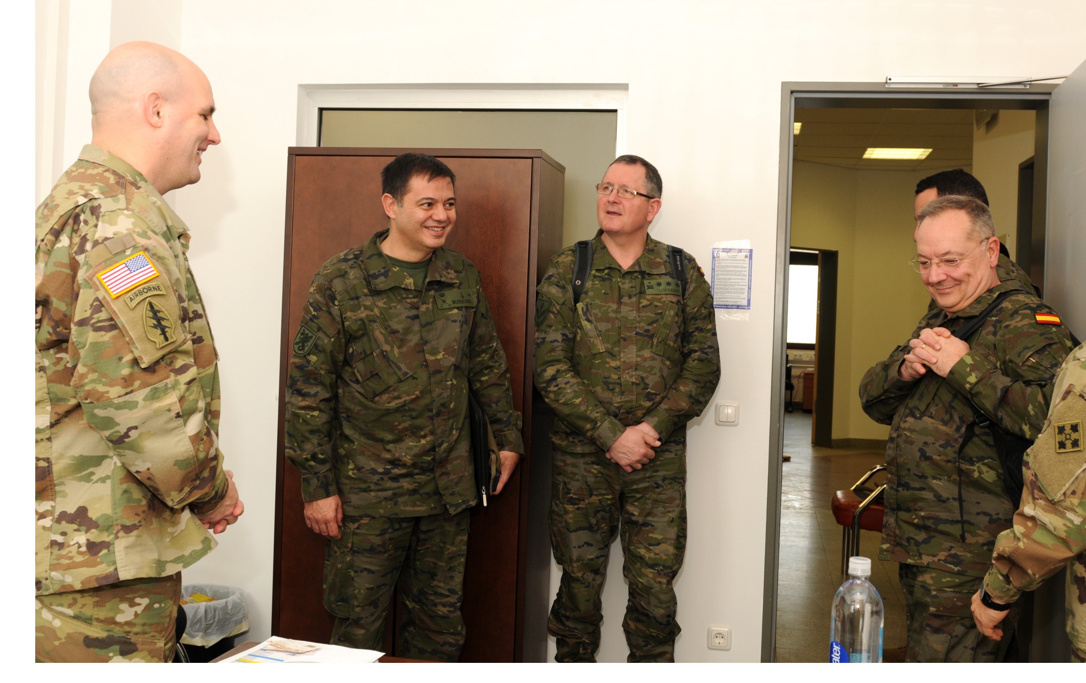 BG Saez visits 4th Infantry Division Mission Command Element ...