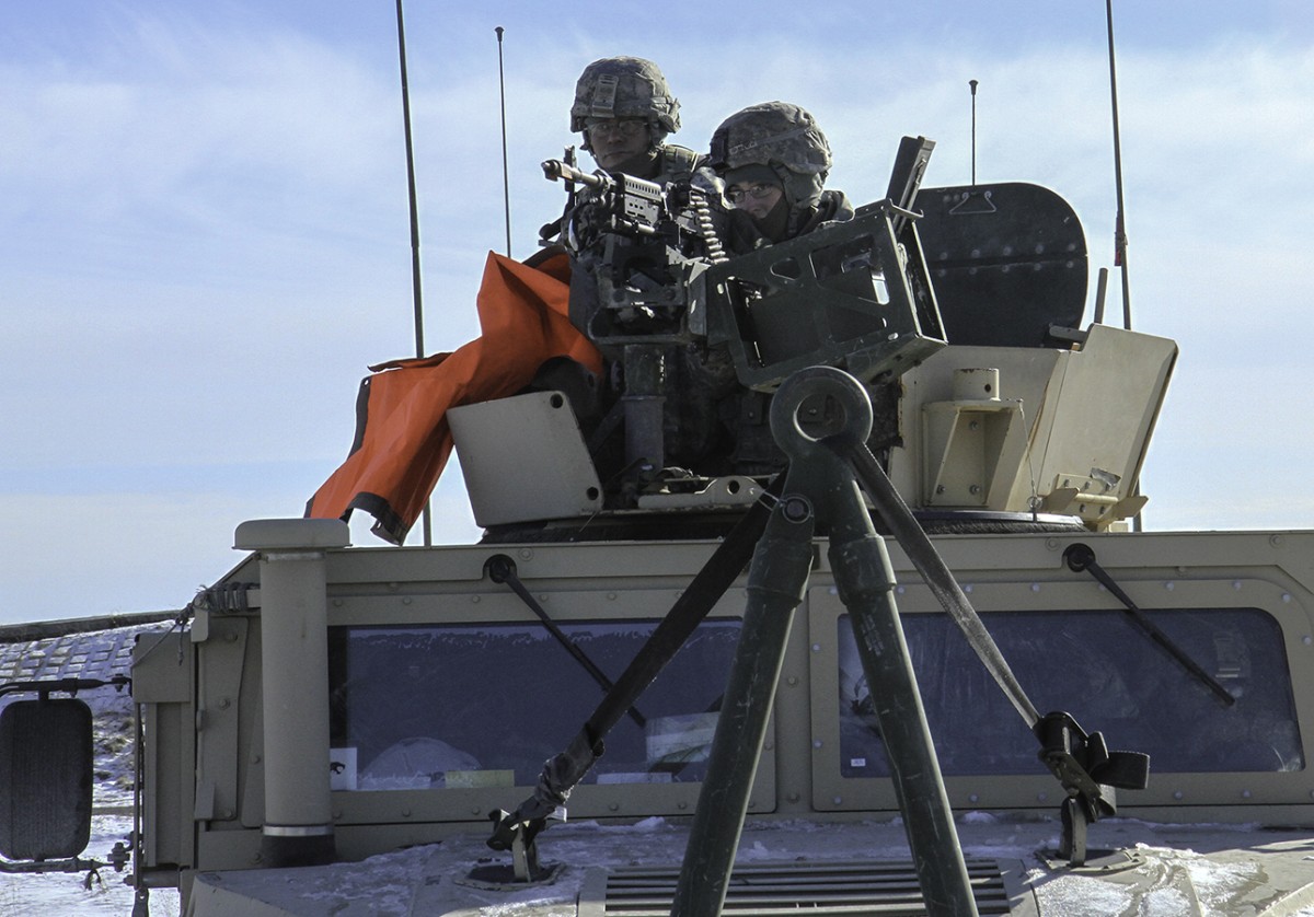 210th Brigade Support Battalion Providers conduct convoy live-fire ...