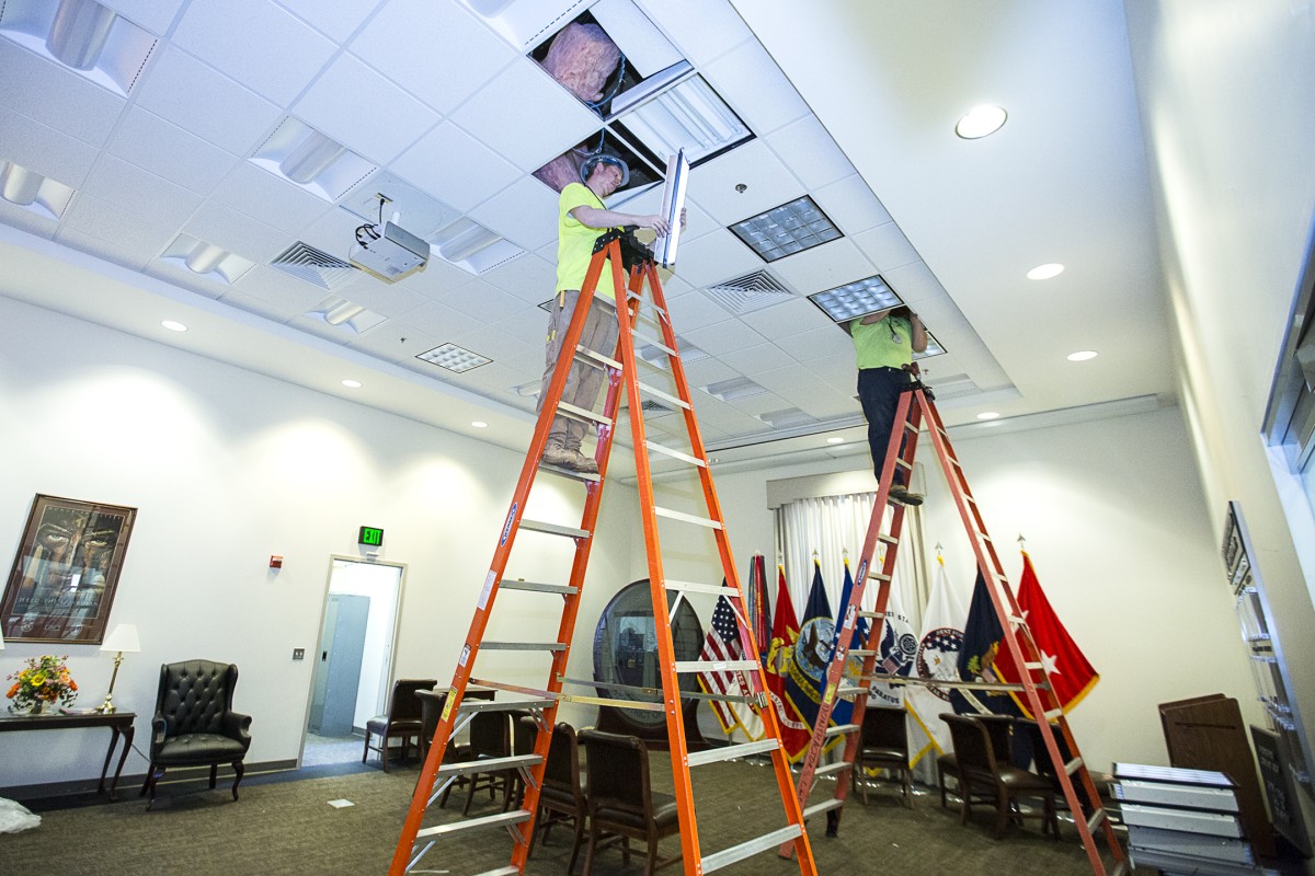 New LED lights at McNair Bldg. 39 to reduce energy costs | Article ...