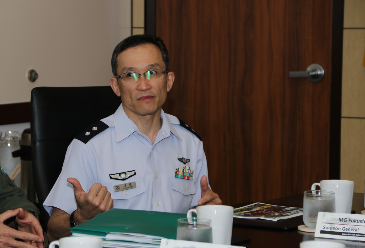 Japan Air Self-Defense Force Surgeon General visits the RHC-P | Article ...