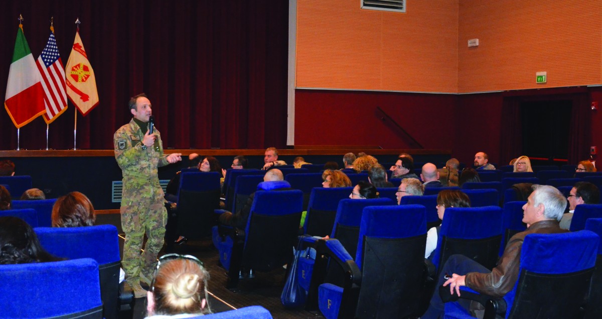 Italian commander addresses local national workforce | Article | The ...