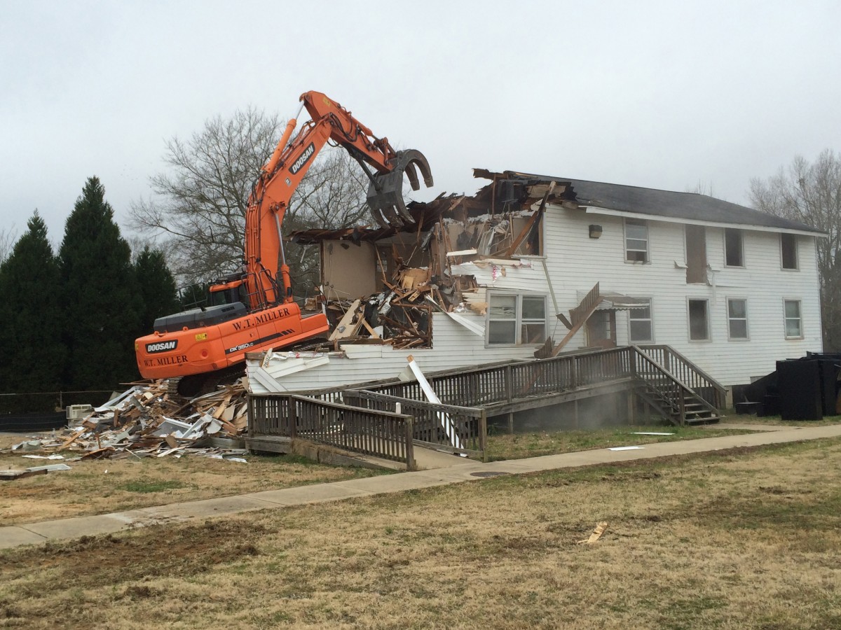 Facilities Reduction Program demolitions Fort Benning WWII buildings ...