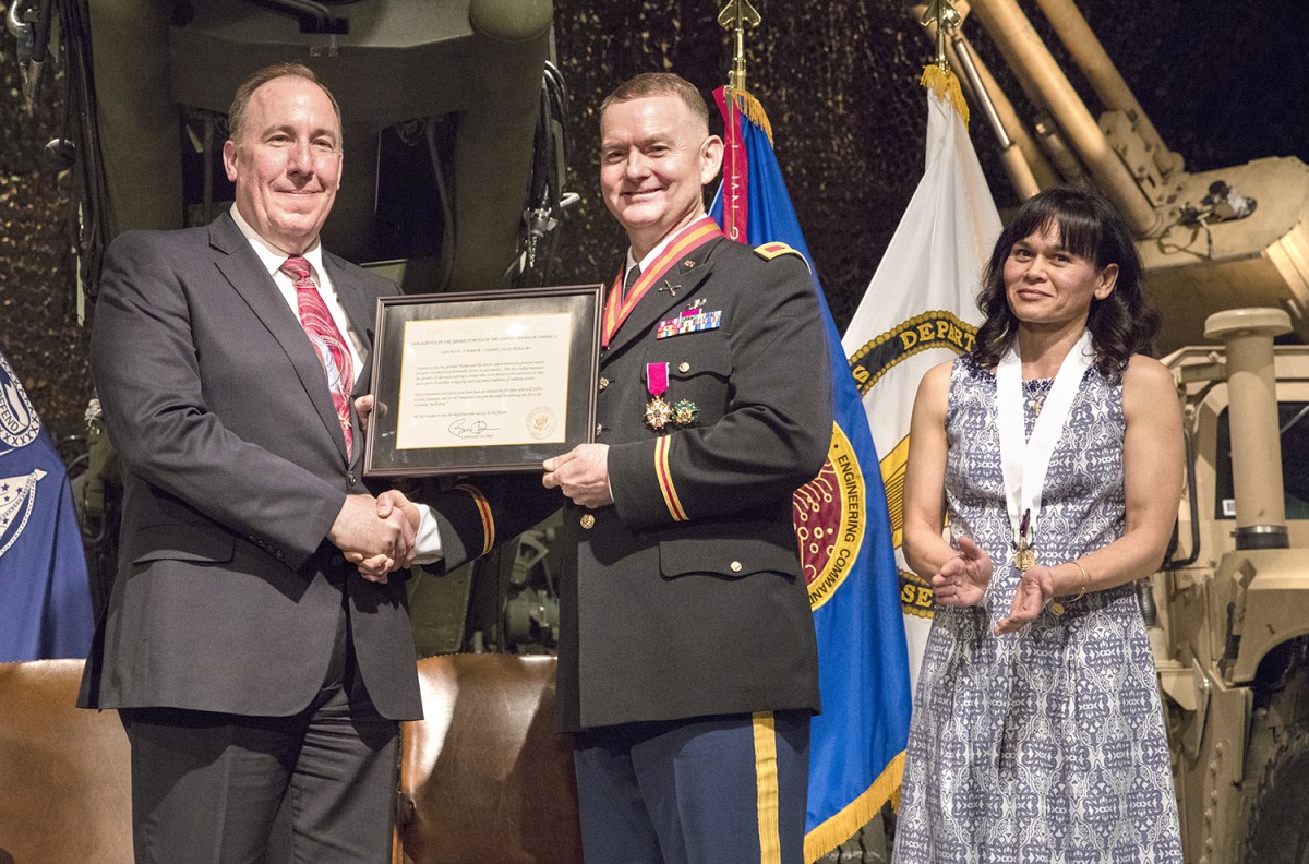 Col. Turner receives Legion of Merit Meritorious Service Medal upon ...