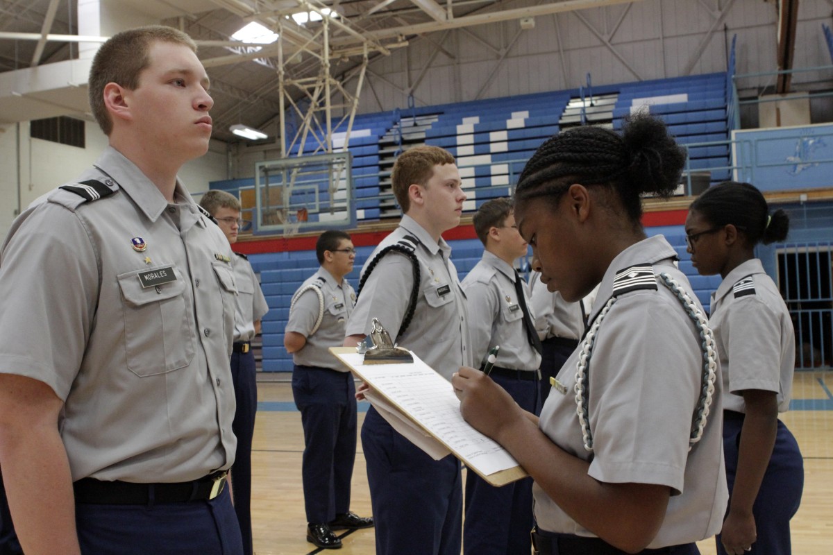 JROTC 'squared away' at Eisenhower High School | Article | The United ...