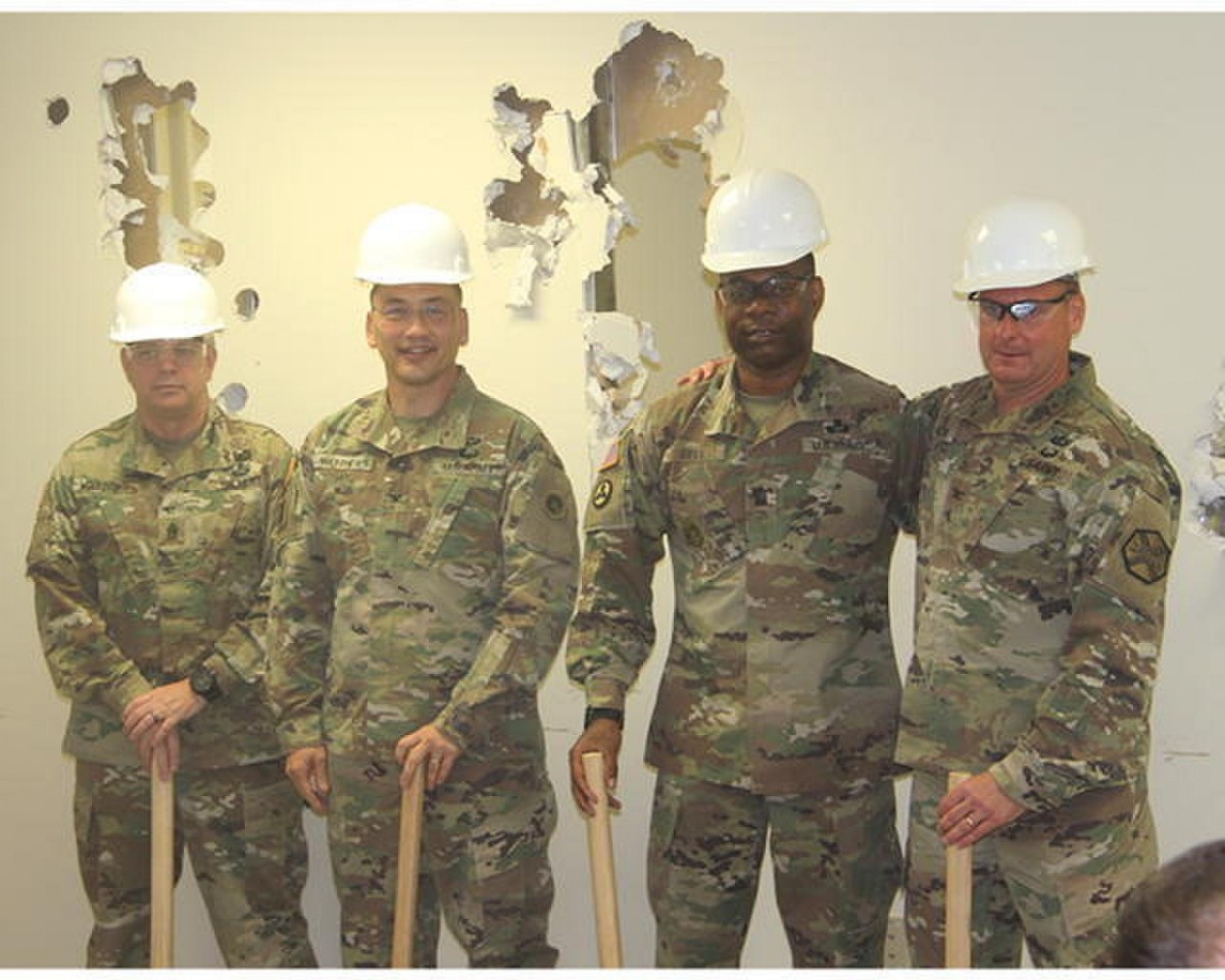 1st TSC Headquarters Wall-Breaking Ceremony | Article | The United ...