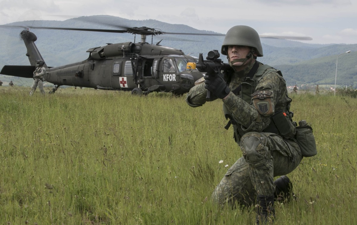 NATO Soldiers provide oversight for Kosovo Security Force leader's ...