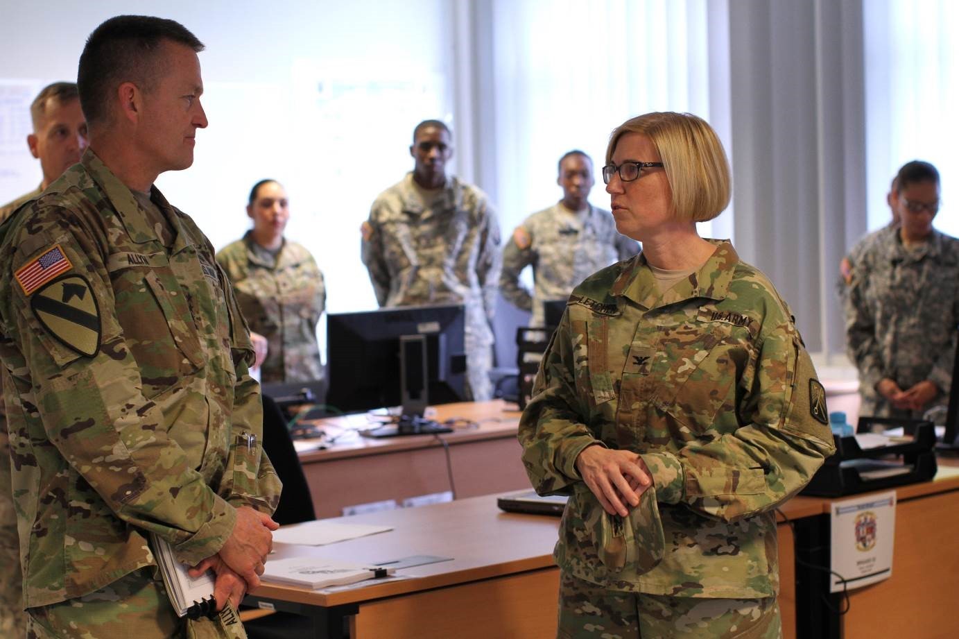 VCSA visits 16th Sustainment Brigade, receives Sustaining a Strong ...