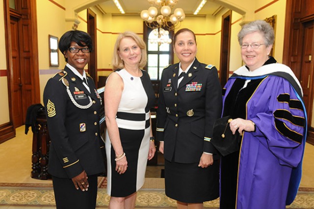 Col. Ingrid Parker gives commencement address at the College of Saint ...