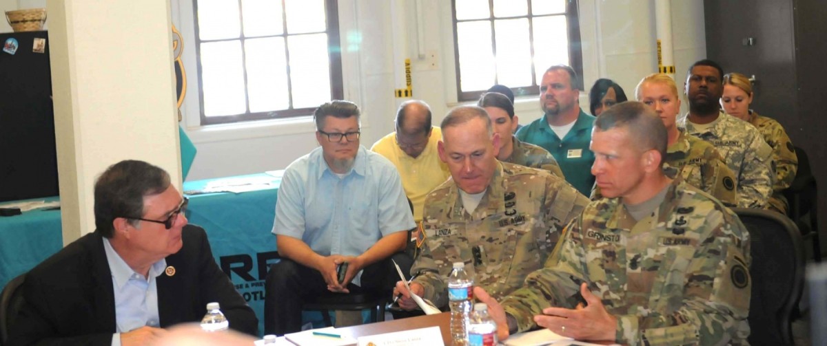 U.S Rep. Denny Heck visits I Corps SHARP Resource Center | Article ...