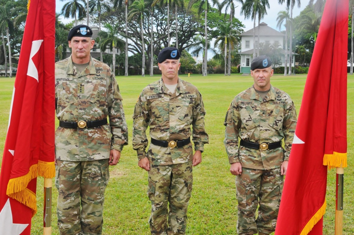 USARPAC bids farewell to Fenton; welcomes Milhorn | Article | The ...