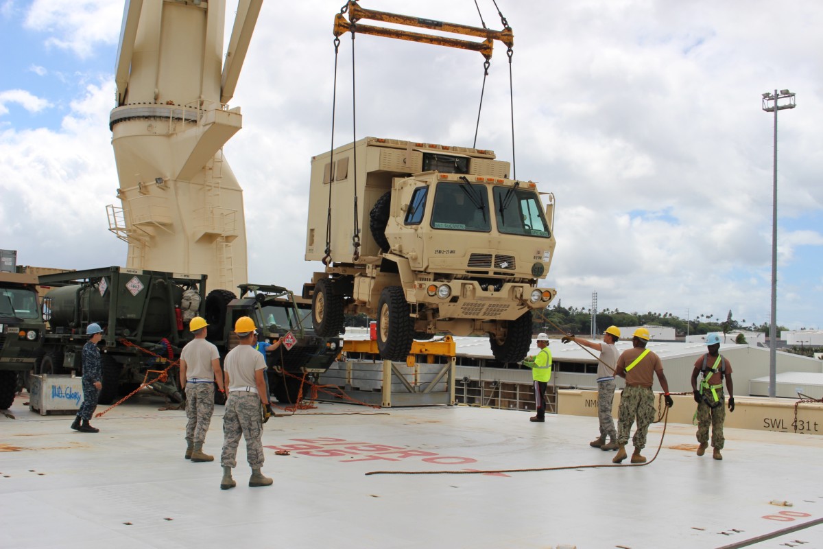 599th, tri-service crew, load 25th ID cargo at PH | Article | The ...