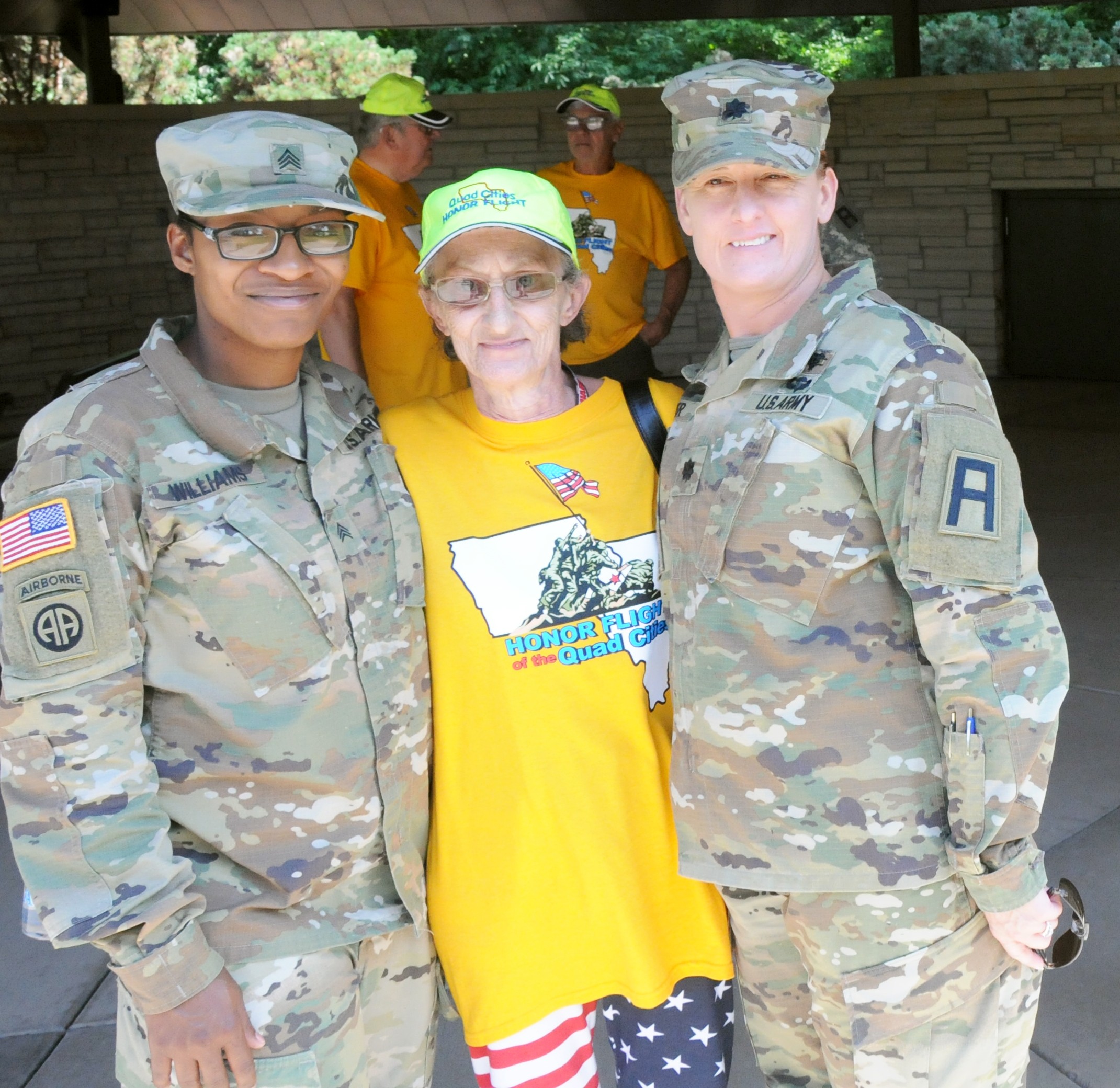 First Army Soldiers escort veterans on Flightless Honor Flight ...