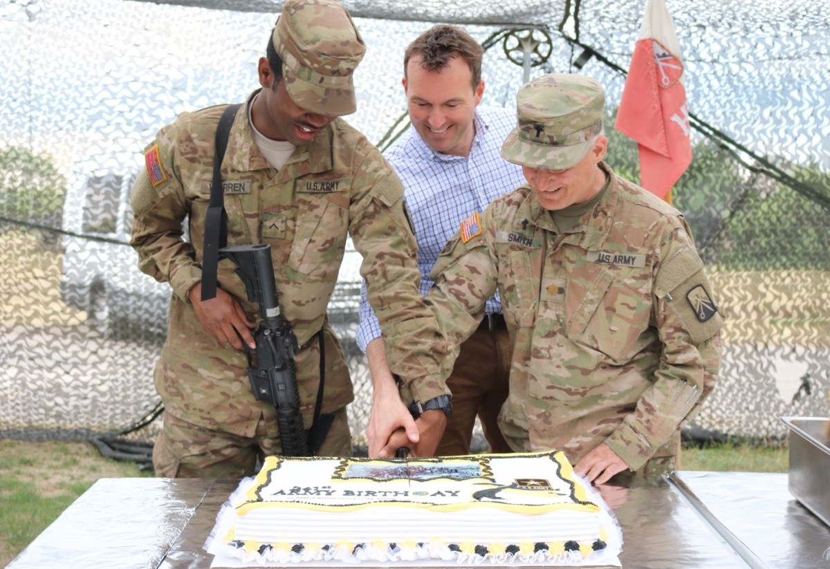 Secretary of the Army earns his cake in Poland | Article | The United ...