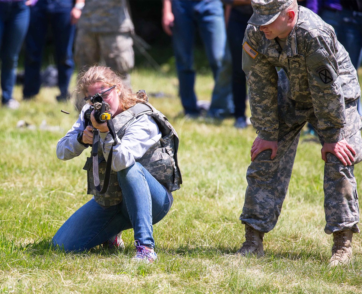 Rising high school seniors experience the United States Military ...