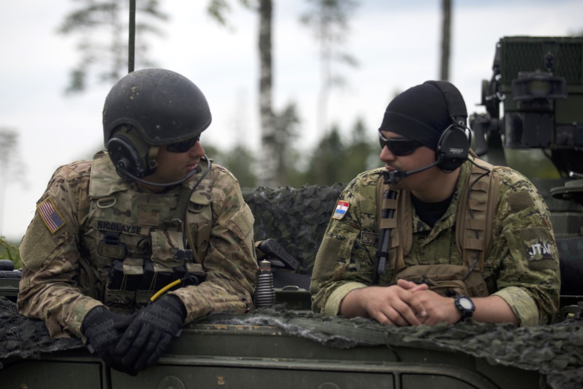 Saber Strike Enhancing Tactical Interoperability | Article | The United ...