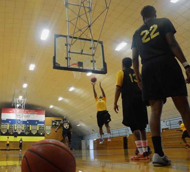 All Army basketball team holds tryouts at Fort Indiantown Gap ...