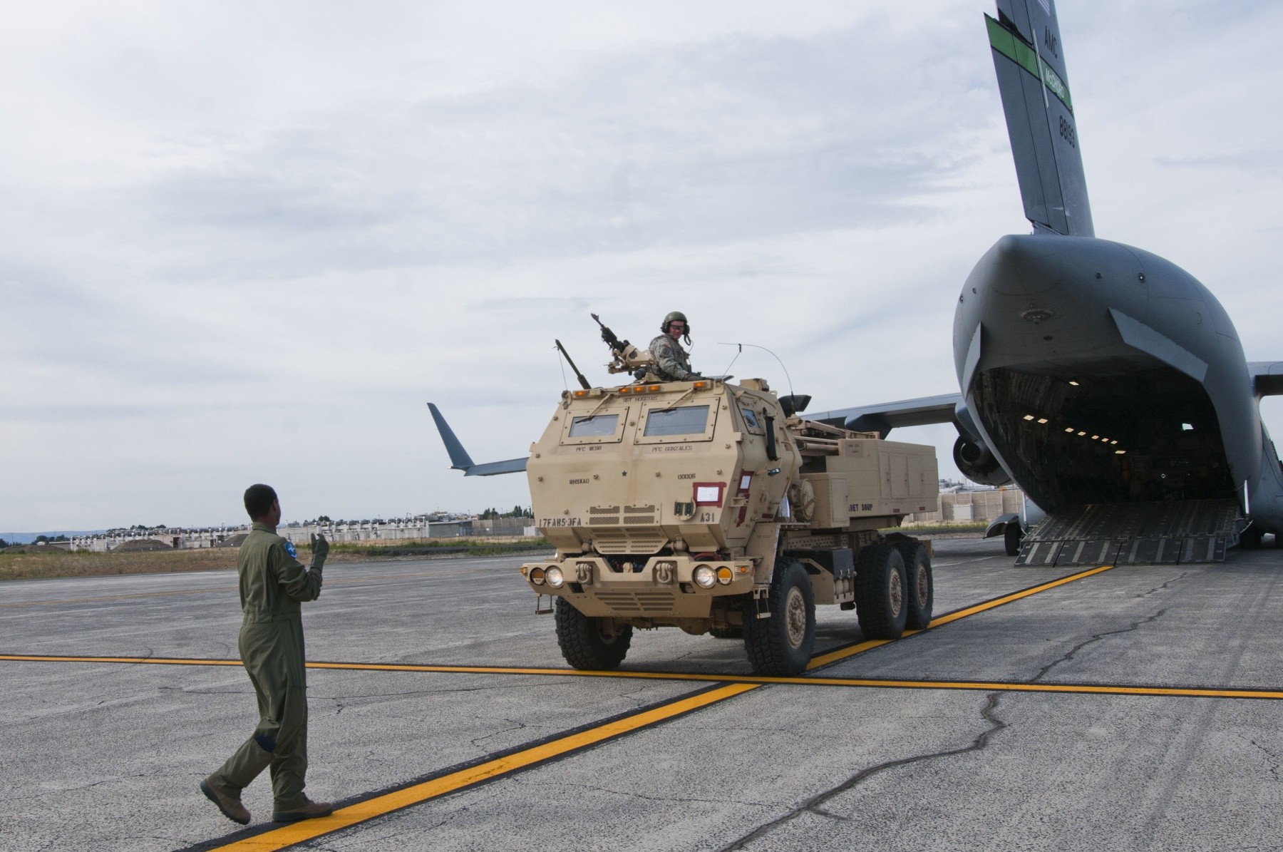 Making it rain: Soldiers, Airmen work together to test HIMARS rapid ...
