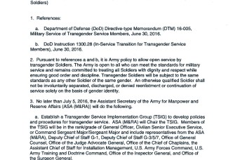 Army Directive 2016-30 | Article | The United States Army