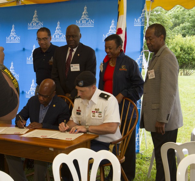 Corps of Engineers enters educational partnership with Morgan State ...