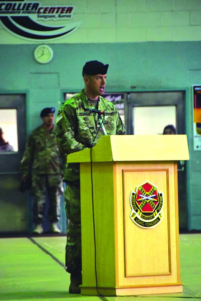 Yongsan ready, Yongsan strong Col. J. Scott Peterson assumes command of ...