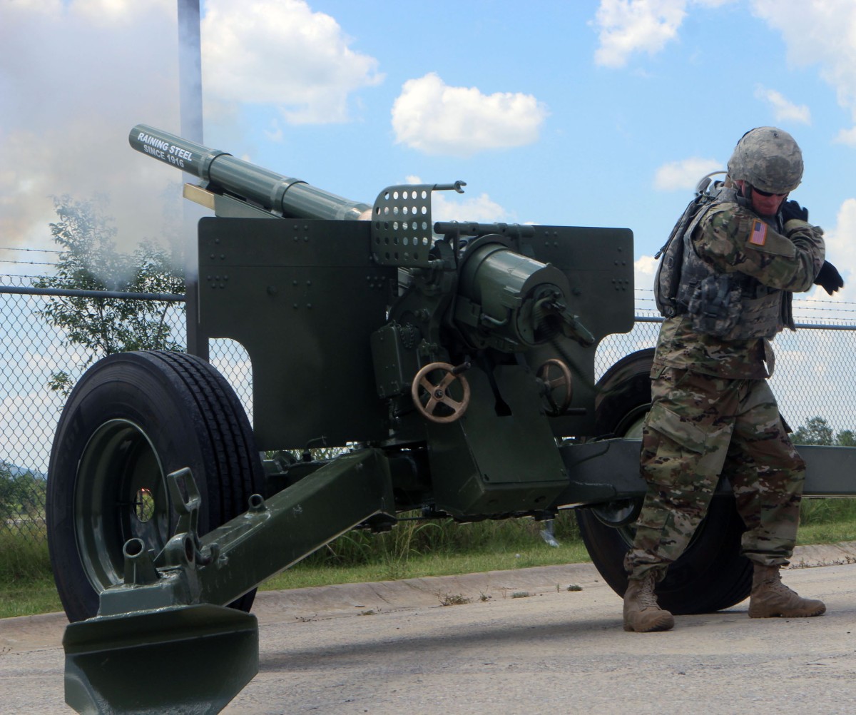 Fort Sill cannoneers restore, fire old field artillery gun | Article ...