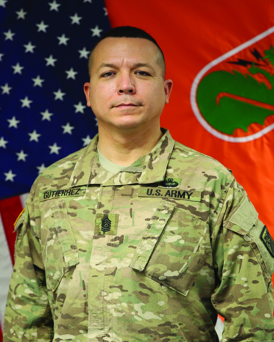 CSM Frank Gutierrez biography | Article | The United States Army