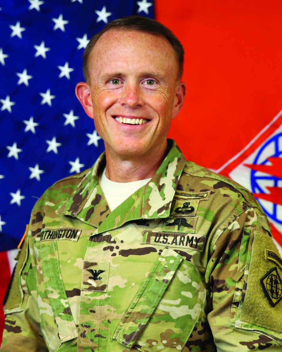 Col. Jeff Worthington biography | Article | The United States Army