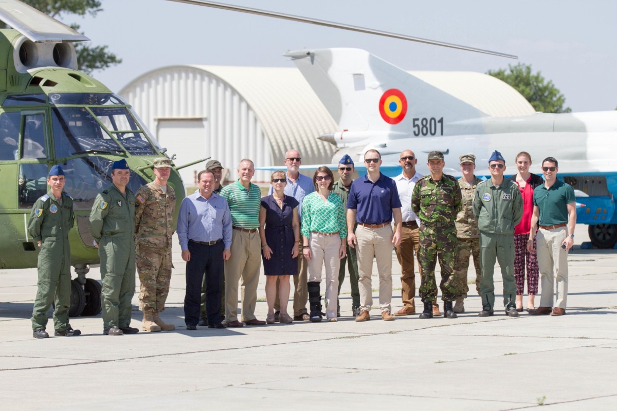Congressional staff members visit Mihail Kogalniceanu Air Base ...