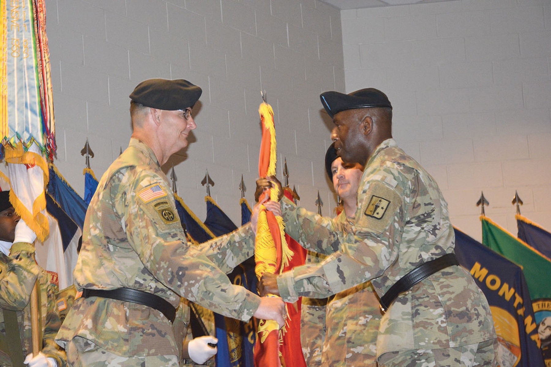 New Trans Corps leaders onboard after joint ceremony | Article | The ...