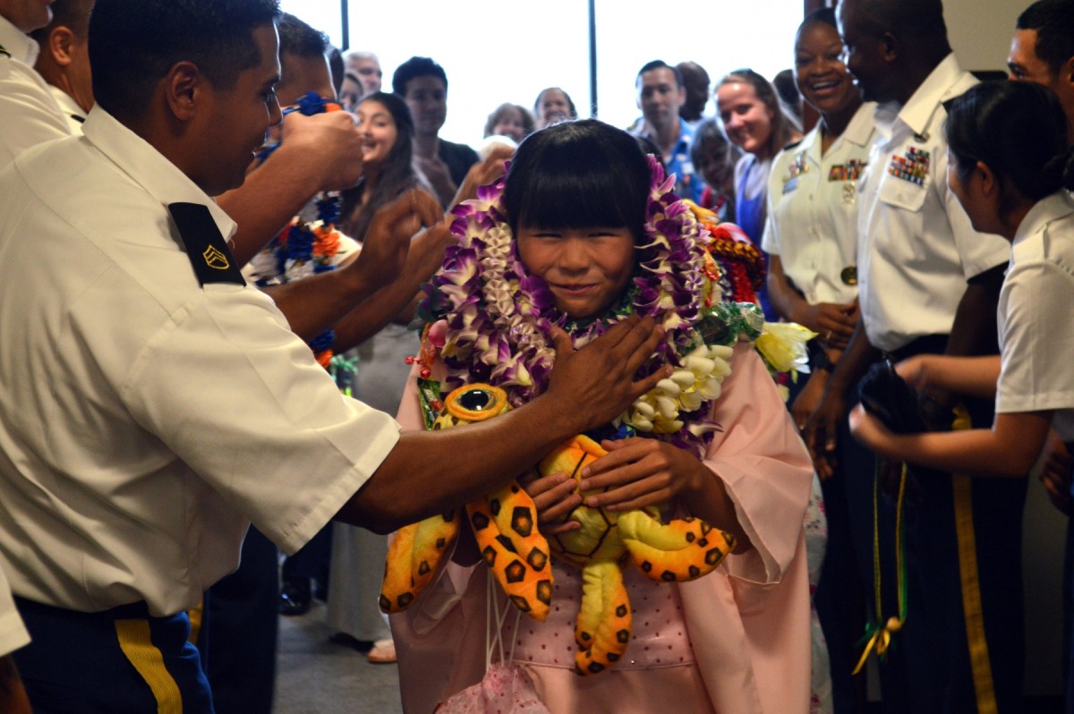 27th Inf. Regt. 'Wolfhounds' welcomes Japanese orphans | Article | The ...