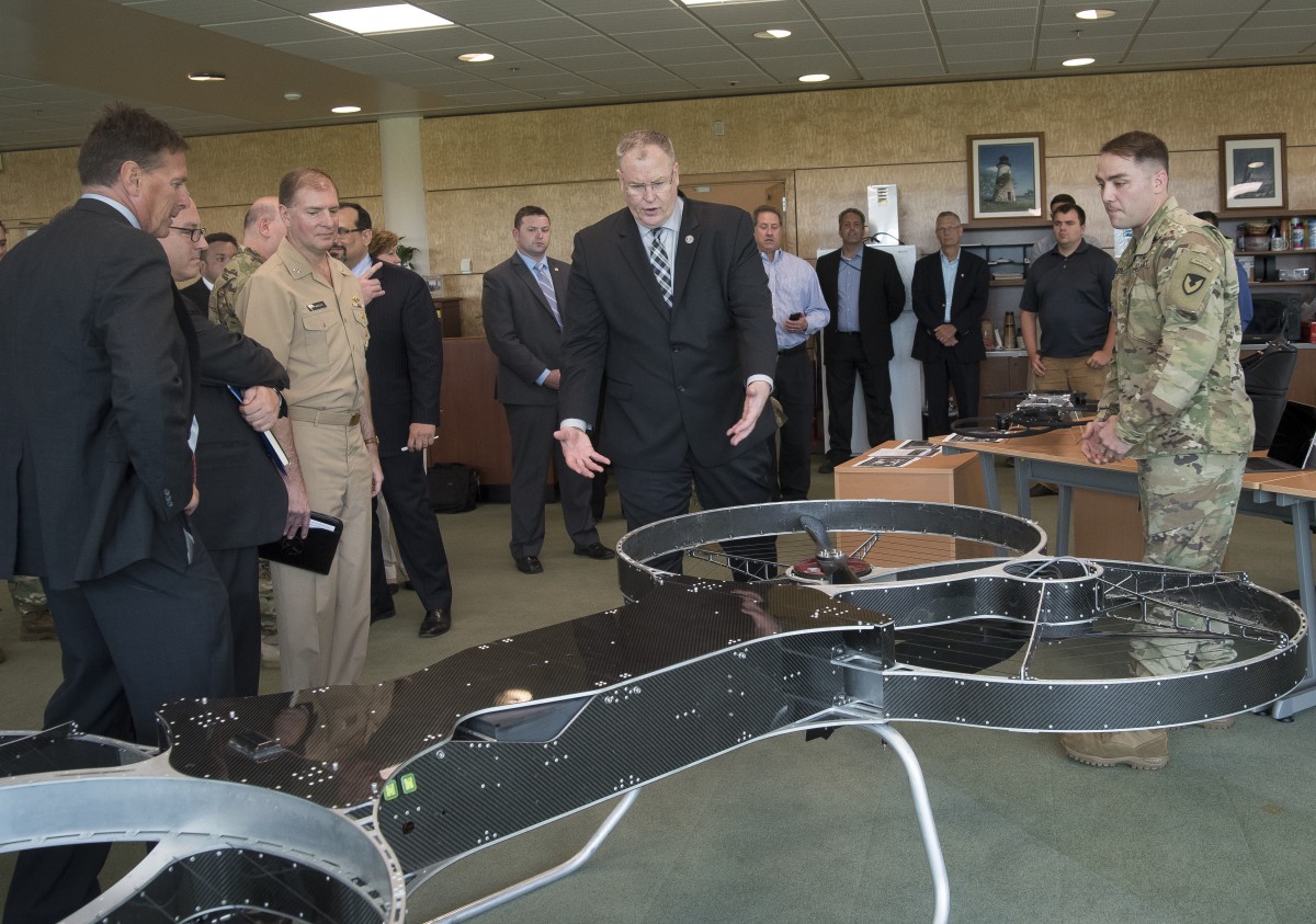 Scientists showcase advanced Army tech for DOD deputy secretary ...