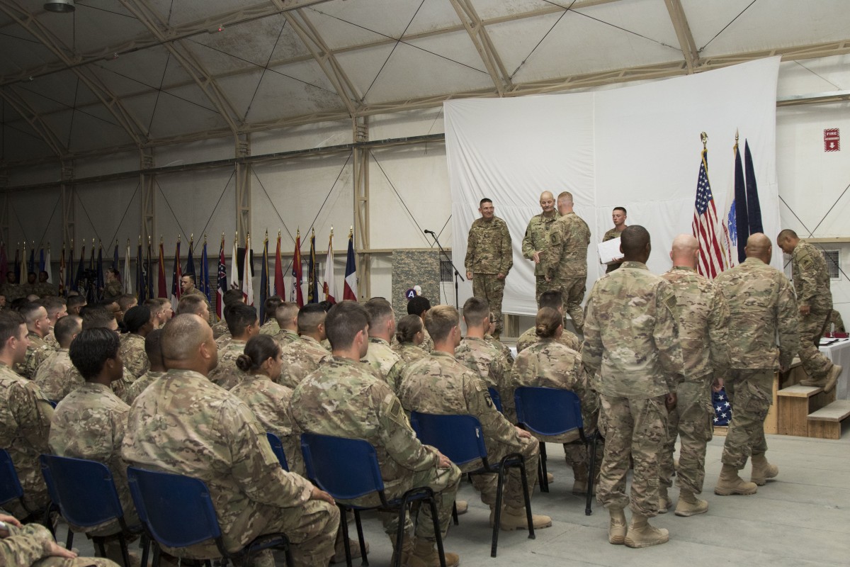 Army National Guard Command Sergeant Major visits deployed troops ...
