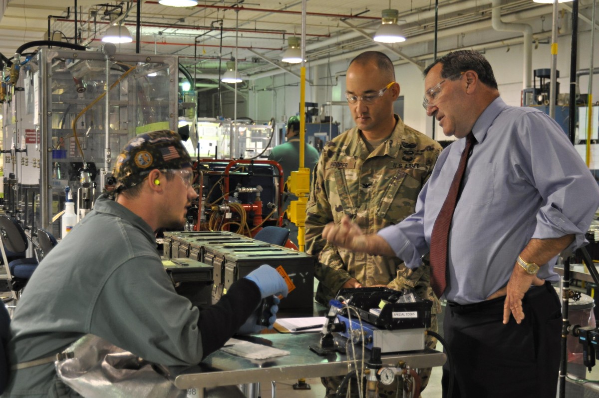 Indiana Senator Joe Donnelly Visits Crane Army, Sees Production ...