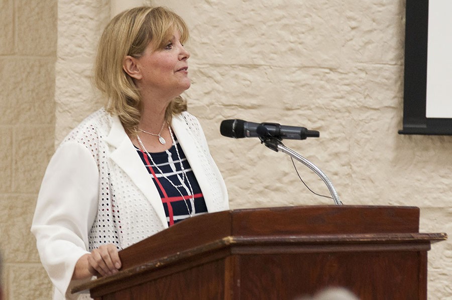 First female senior commander returns to RIA for Women's Equality Day ...