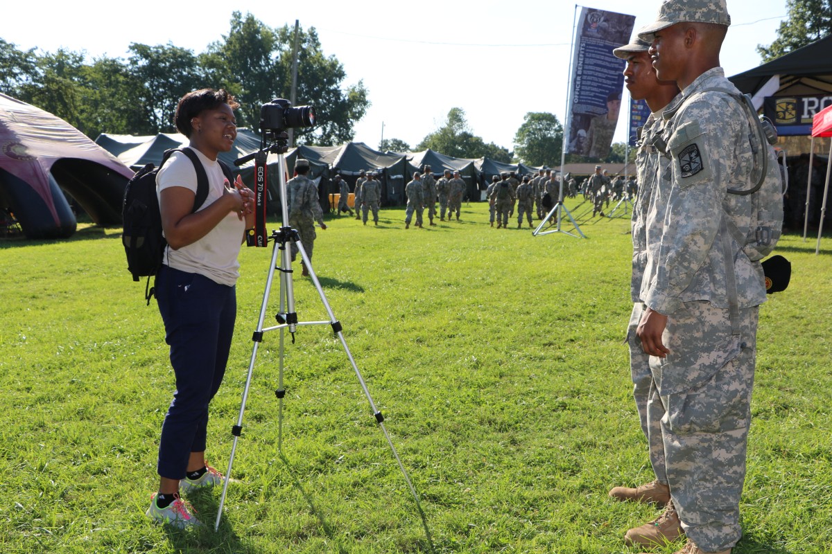 Interns gain valuable experience at Cadet Summer Training | Article ...
