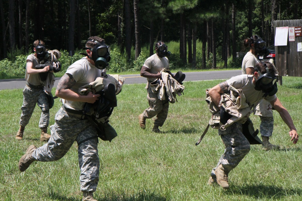 9th BEB Soldiers build confidence in CBRNE chamber | Article | The ...