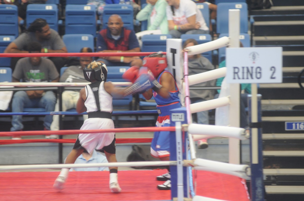 Fort Benning All Army Boxing Champion competes in the Sugar Bert ...
