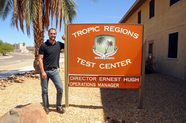 German engineer enjoys work detail at U.S. Army Tropic Regions Test ...