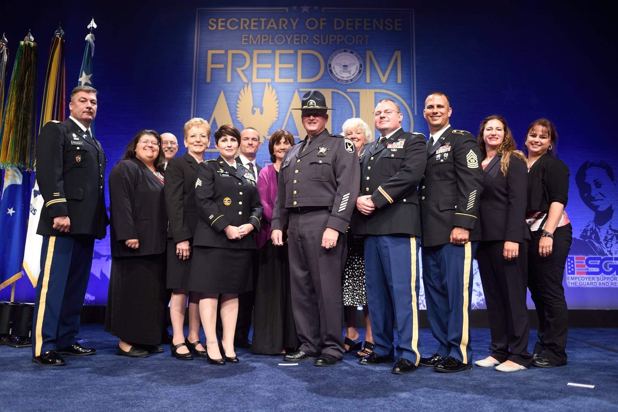 301st Soldiers visit Pentagon in support of civilian employers ...