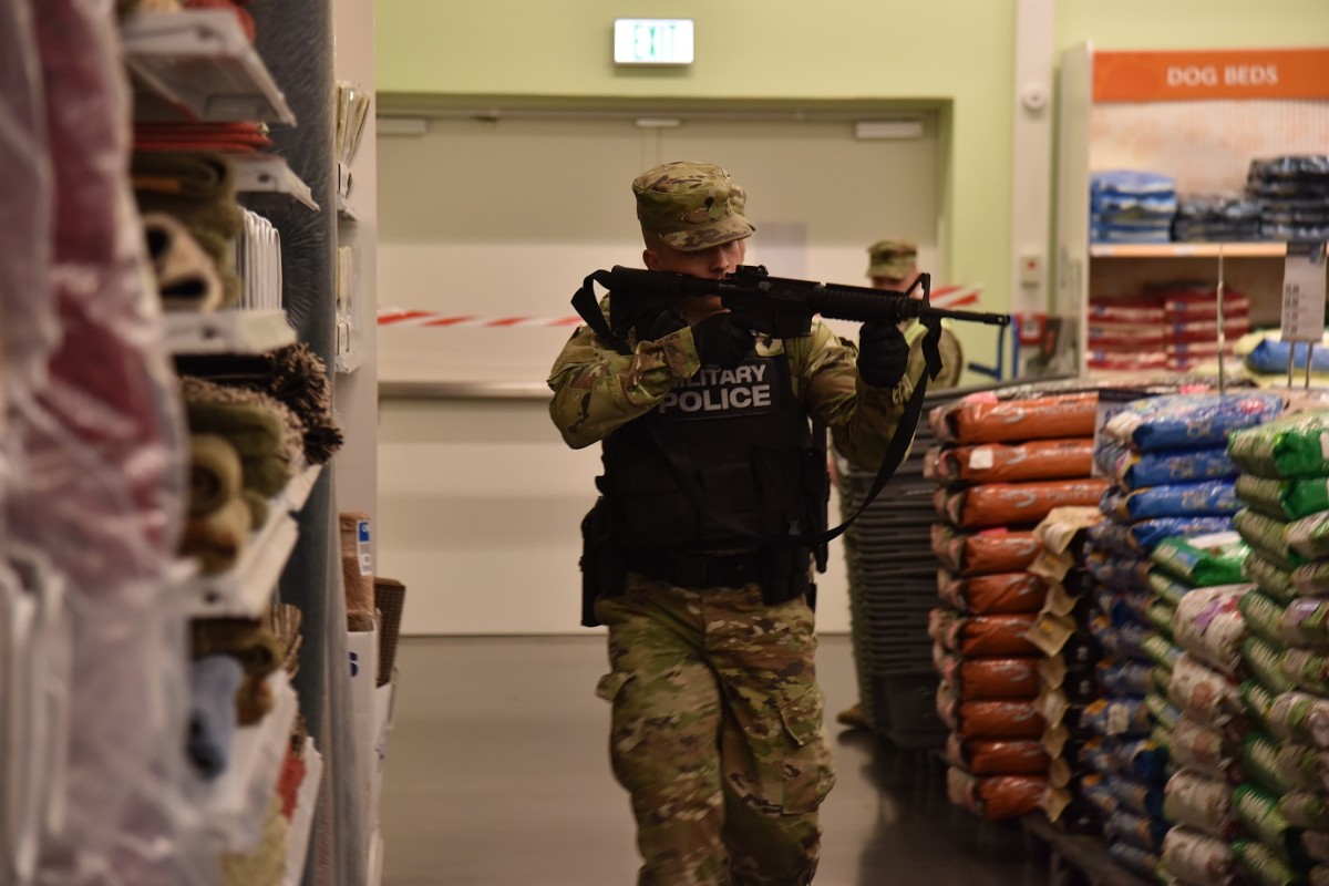 U.S. Army Garrison Wiesbaden conducts force-protection exercise ...