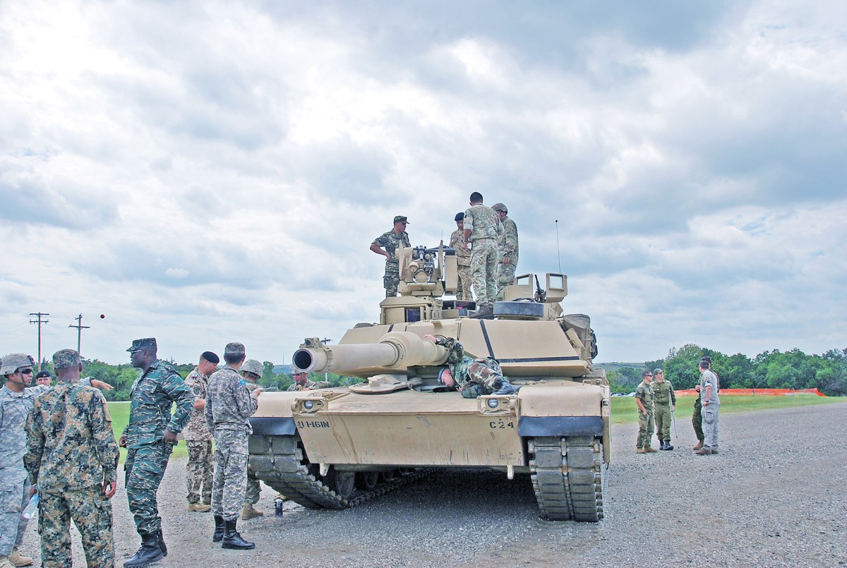 International officers step into U.S. Soldiers shoes at Fort Riley ...