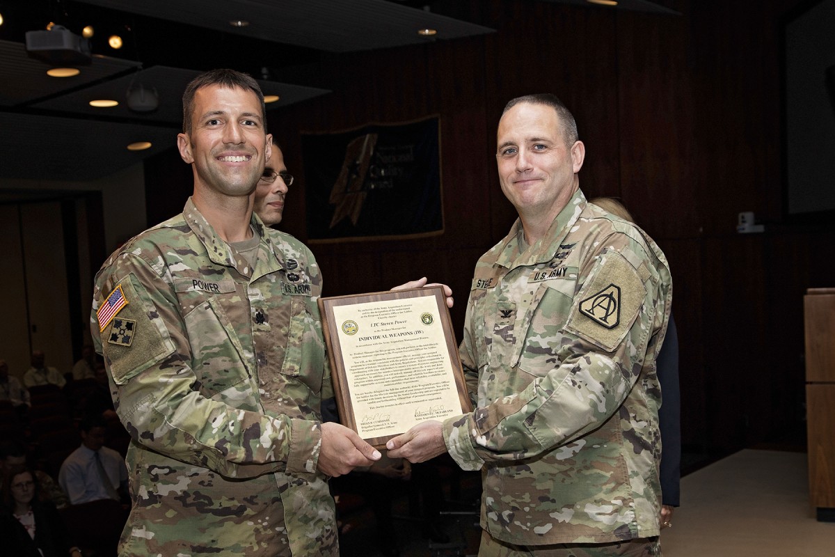 Lt. Col. Power new Product Manager Individual Weapons | Article | The ...