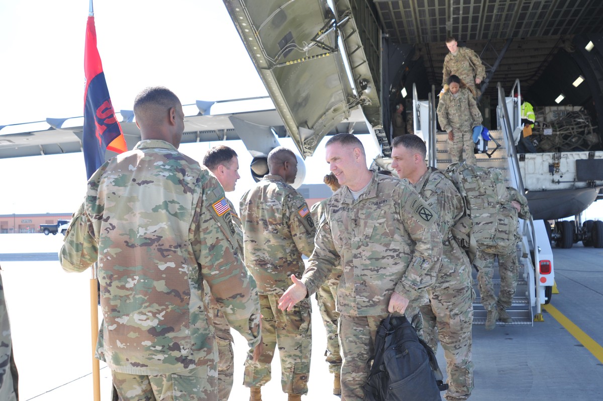 10th Mountain Division leadership, headquarters staff return to Fort ...