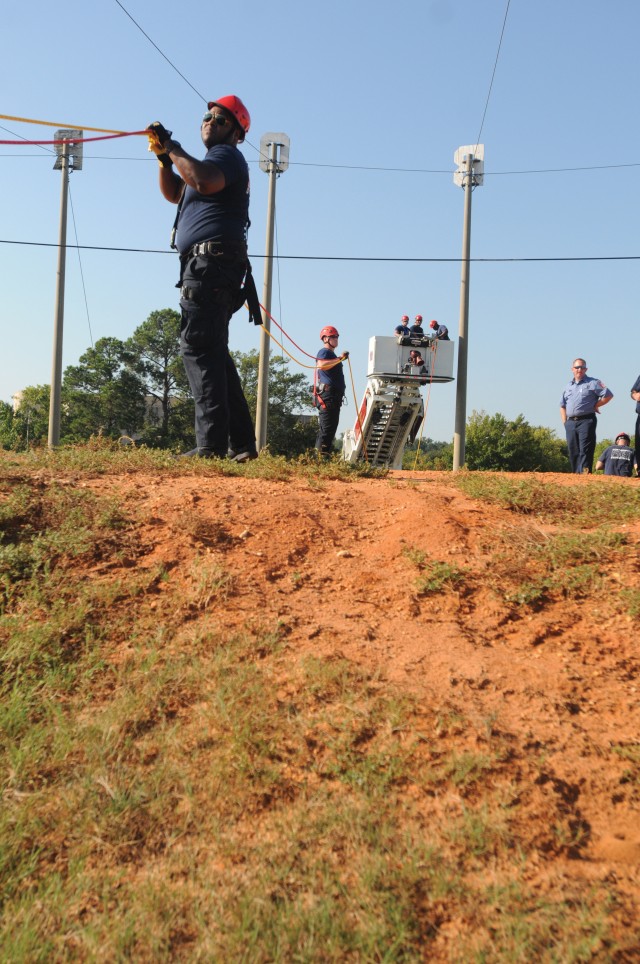 Fort Benning, local fire departments collaborate for high-line ...