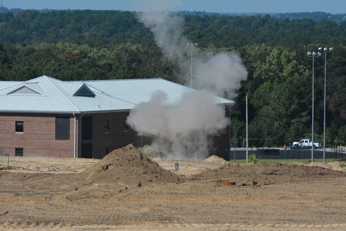 Up in smoke: Post conducts controlled detonation | Article | The United ...