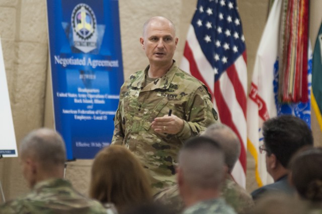 New ASC CG holds his first town hall | Article | The United States Army