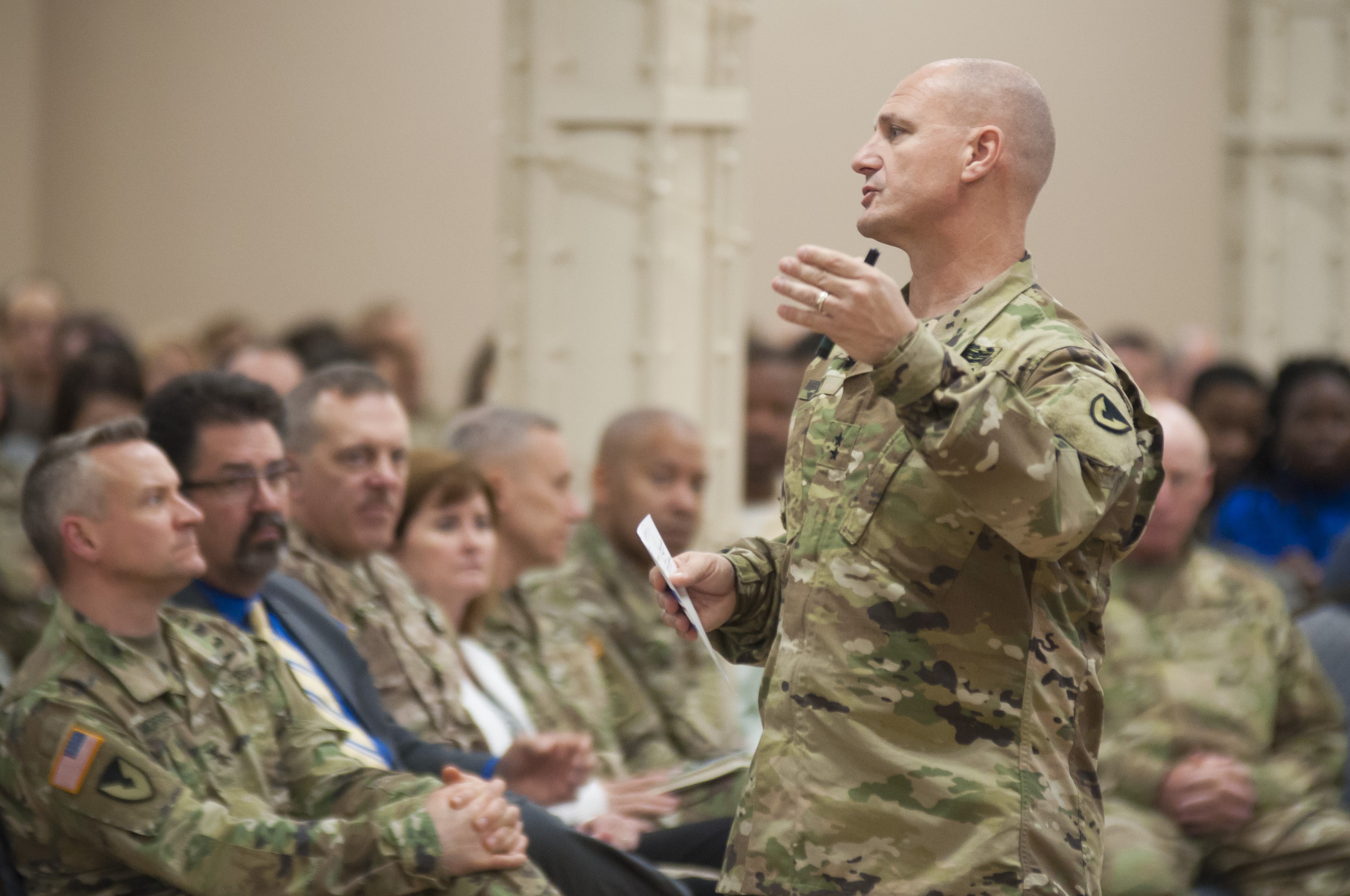 New ASC CG holds his first town hall | Article | The United States Army
